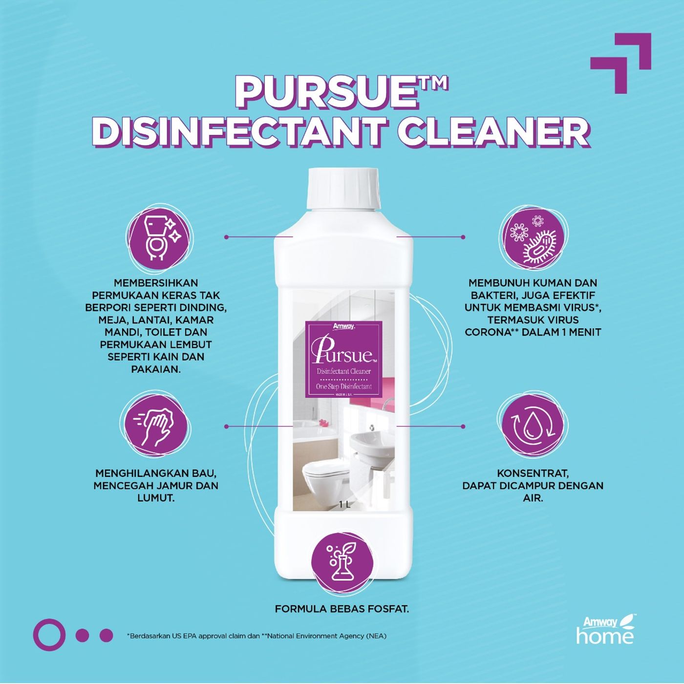 Flyer_Pursue Disinfectan Cleaner.jpeg - Amway Content Hub